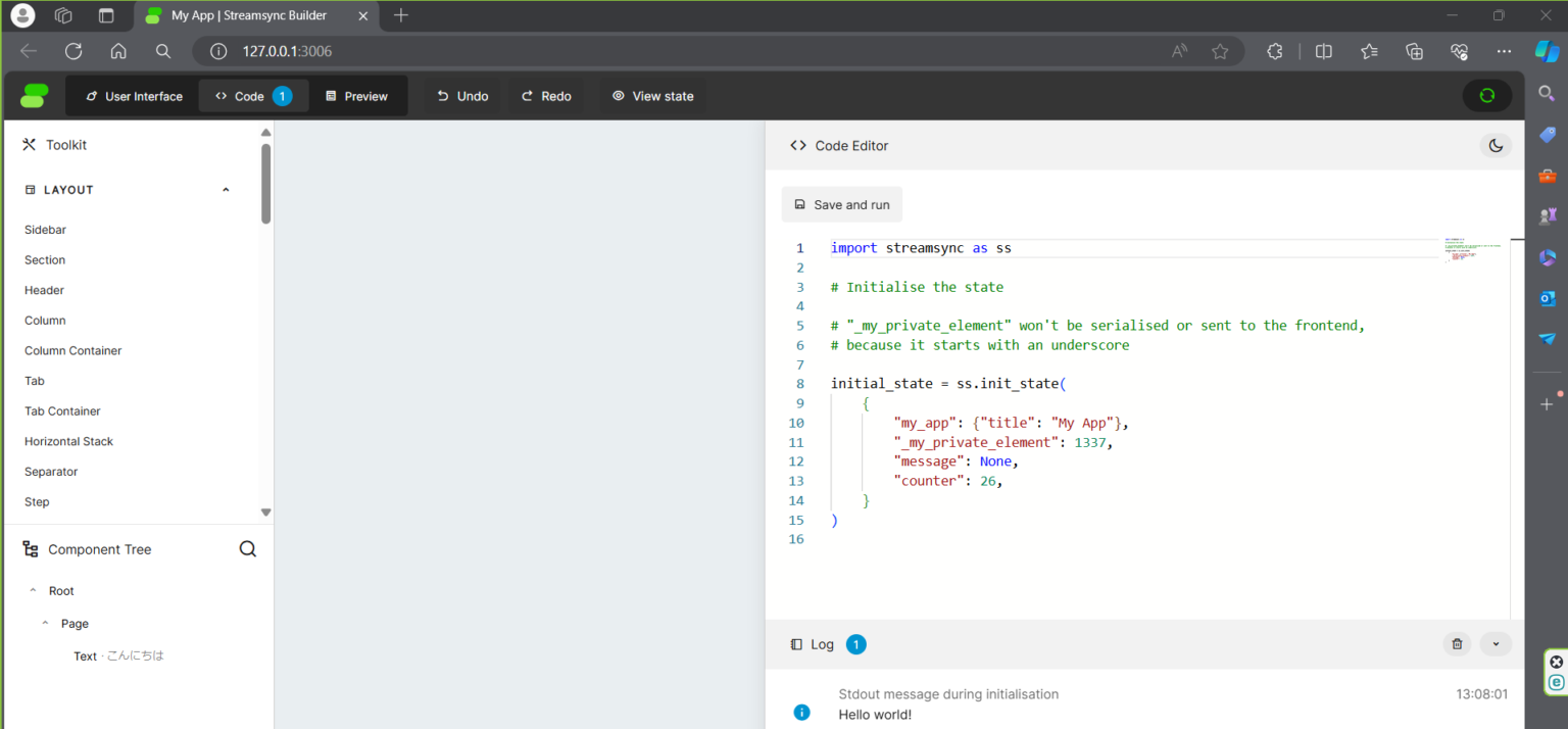 データアプリの新定番：Streamsync(Writer Framework)超入門 | 技術は使ってなんぼ！ for wealth