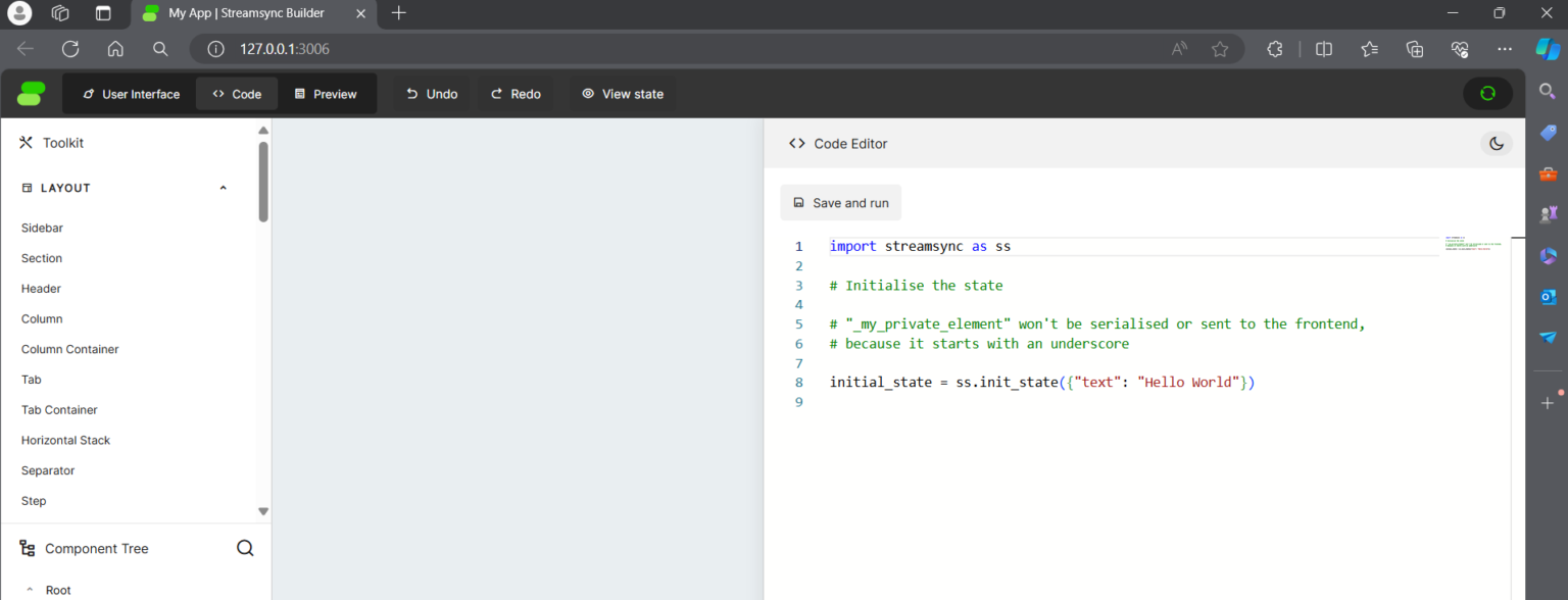 データアプリの新定番：Streamsync(Writer Framework)超入門 | 技術は使ってなんぼ！ for wealth